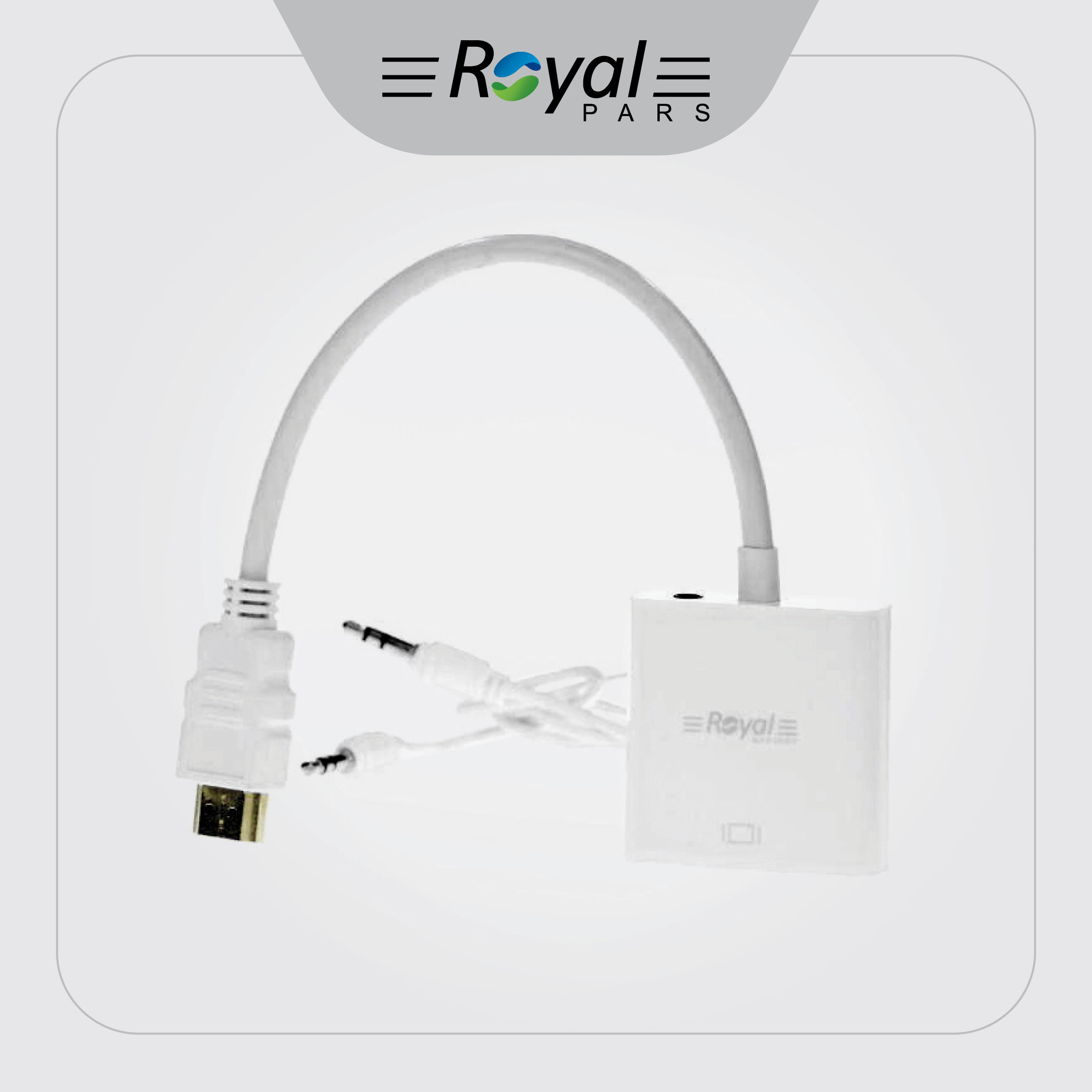 تبدیل HDMI TO VGA رویال RC-2010 - رویال