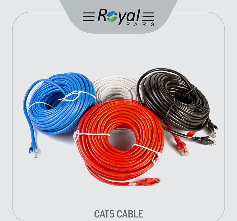 کابل شبکه رویال ROYAL CAT5 2M - رویال