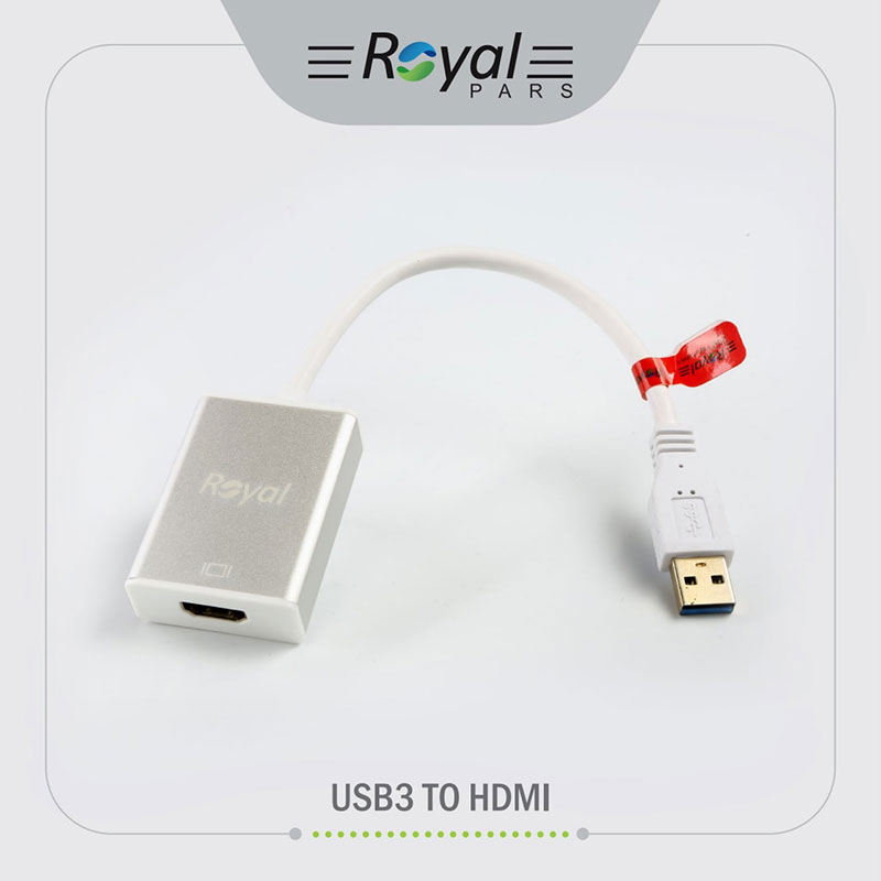 تبدیل USB3 TO HDMI رویال - رویال