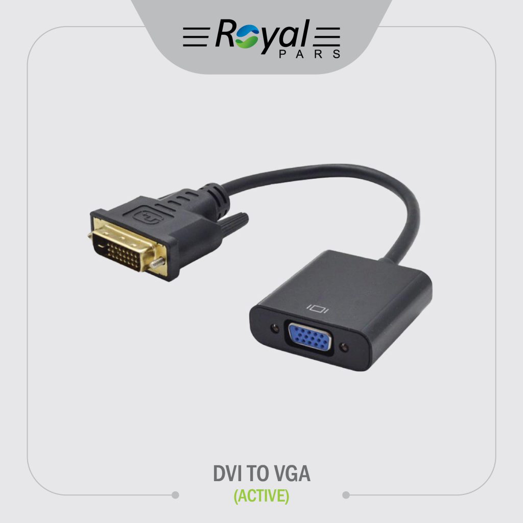 تبدیل DVI TO VGA RC-125 رویال - رویال